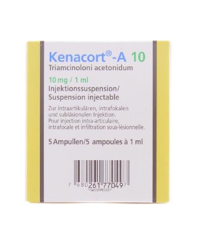 Kenacort A 10 10mg/ml injeksjon 5x1mlamp - Apotek 1