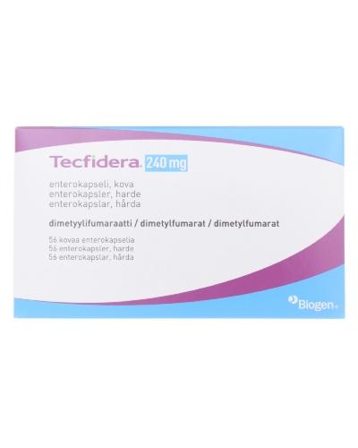 Tecfidera Enterokapsel, hard 240 mg 56 stk - Apotek 1
