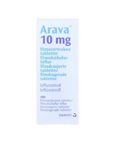 Arava Tablett, filmdrasjert 10 mg 100 stk - Apotek 1