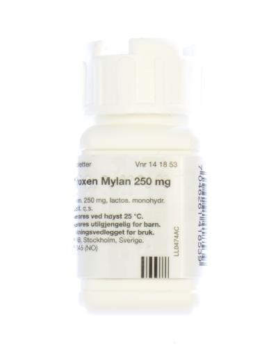 Naproxen Mylan Tablett 250 mg 100 stk - Apotek 1