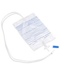 Curion Curibag urinpose med avtapping 2 liter, 110 cm, hvit 25 stk ...