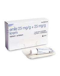 Emla 25/25 mg medisinert plaster 2 stk - Apotek 1