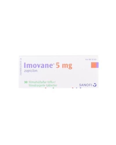 Imovane 5 mg filmdrasjerte tabletter 30stk - Apotek 1