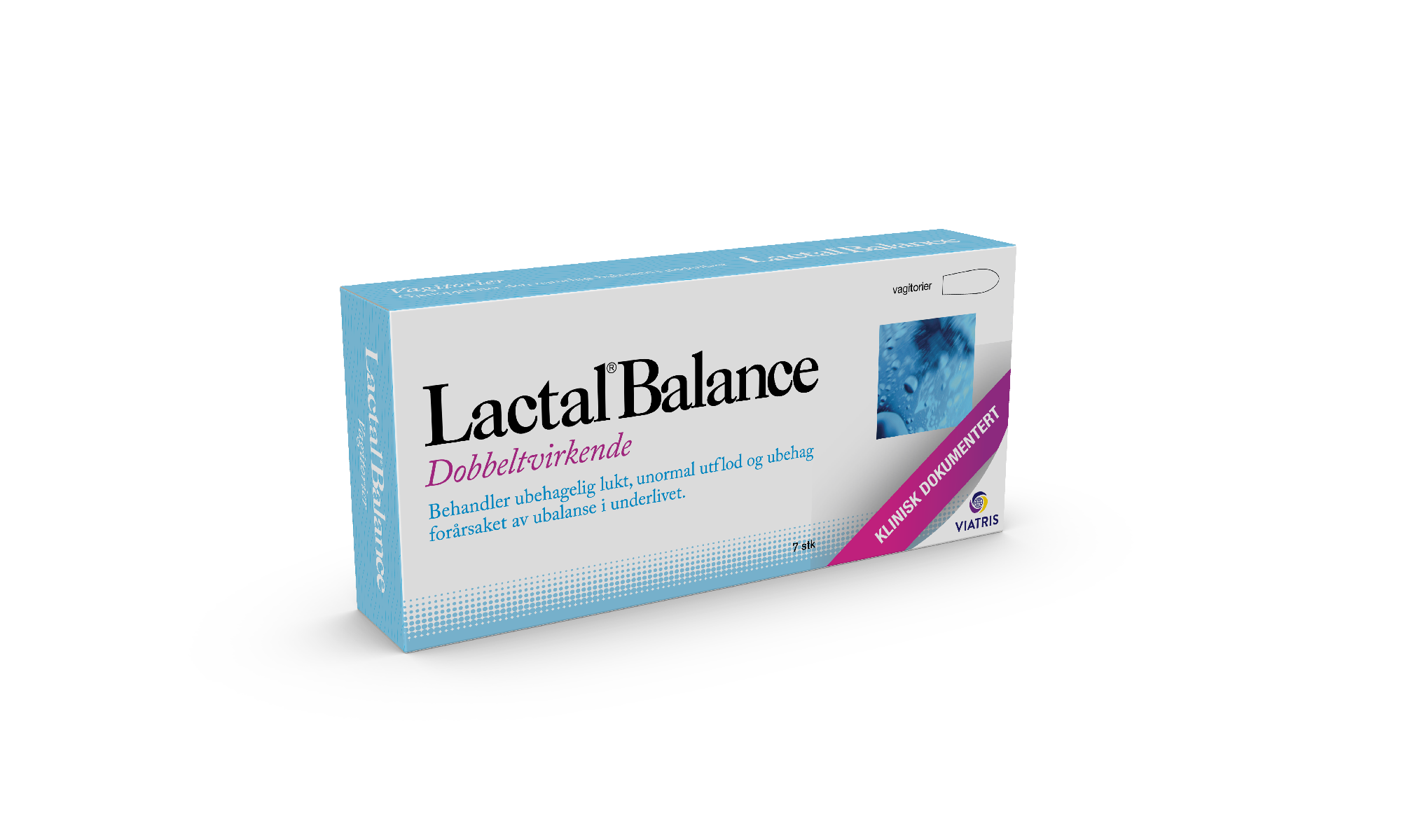 Lactal balance vagitorier 7 stk - Apotek 1