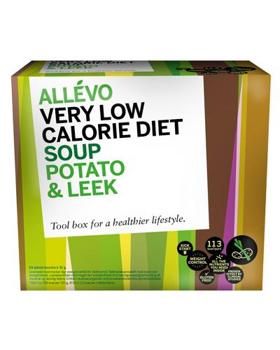 Allévo VLCD suppe potet og purre 24x31g - Apotek 1