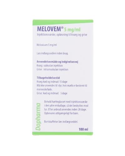 Melovem vet inj 5mg/ml - Apotek 1