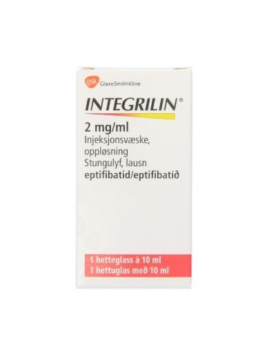 Integrilin Injeksjonsvæske, oppløsning 2 mg/ml 10 ml - Apotek 1