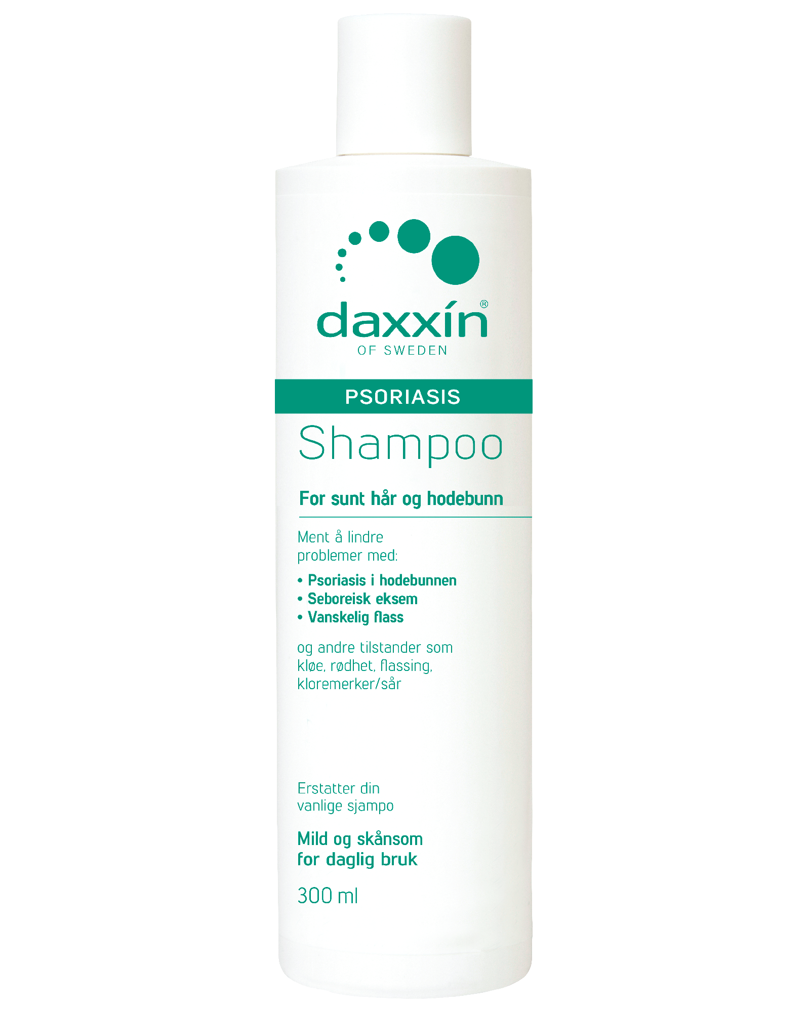 Daxxin sjampo mot psoriasis uten parfyme 300ml - Apotek 1