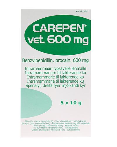 Carepen vet intramam 600mg/spr - Apotek 1