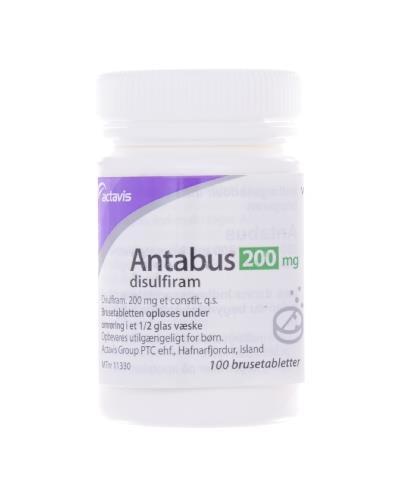 Antabus 200mg brusetabletter 100stk - Apotek 1