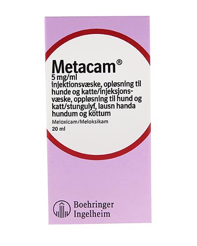 Metacam vet inj 5mg hund/katt - Apotek 1
