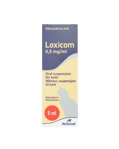 Loxicom vet miks 0,5mg/ml katt 5 ML - Apotek 1