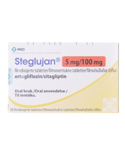 Steglujan 5 mg/100 mg filmdrasjerte tabletter 28stk - Apotek 1