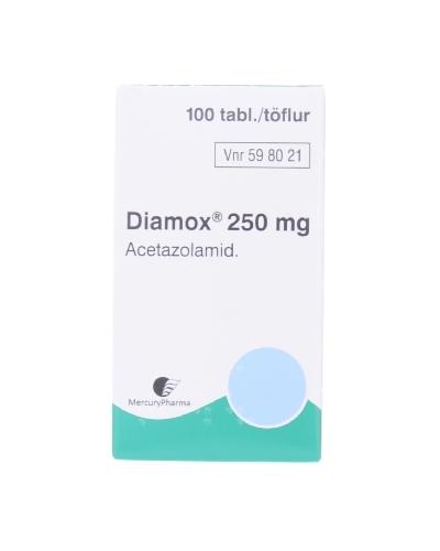 Diamox Tablett 250 mg 100 stk - Apotek 1