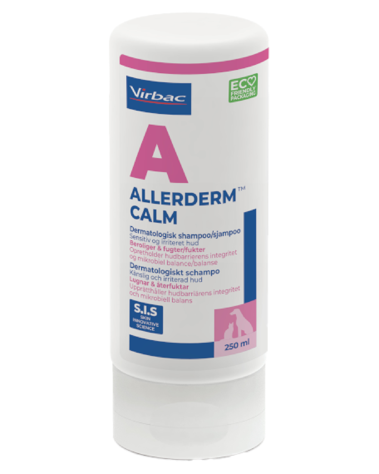 Allerderm Calm sjampo til dyr 250 ml - Apotek 1