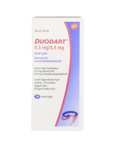 Duodart 0,5 mg/0,4 mg harde kapsler 30 stk - Apotek 1