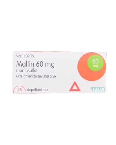 Malfin Depottablett 60 mg 25 stk - Apotek 1