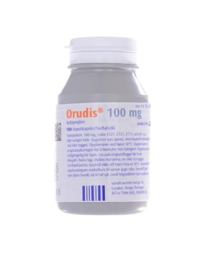 Orudis Depotkapsel, hard 100 mg 100 stk - Apotek 1