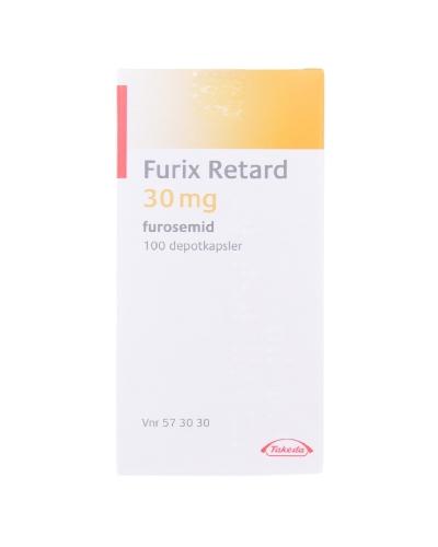 Furix Retard 30 mg depotkapsler 100 stk - Apotek 1