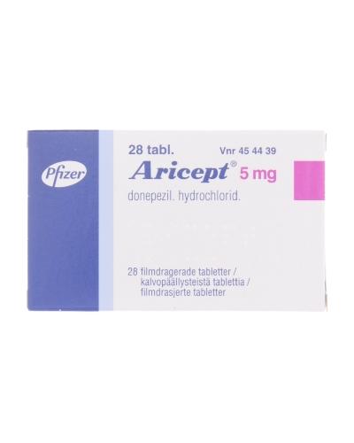 Aricept Tablett, filmdrasjert 5 mg 28 stk - Apotek 1