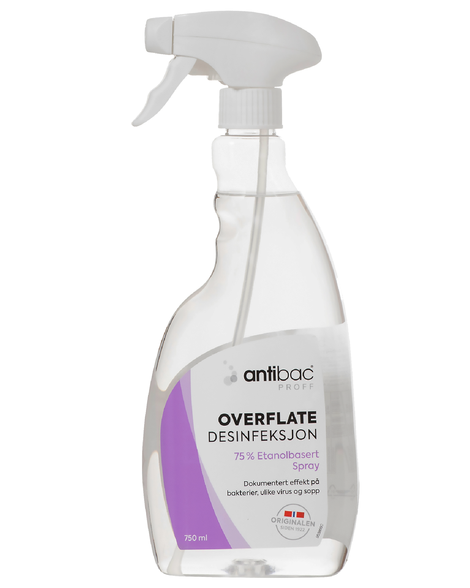 Antibac overflatedesinfeksjon spray 750 ml - Apotek 1