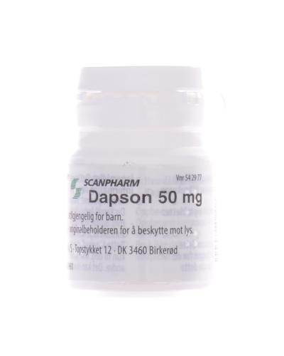 Dapson Tablett 50 mg 100 stk - Apotek 1