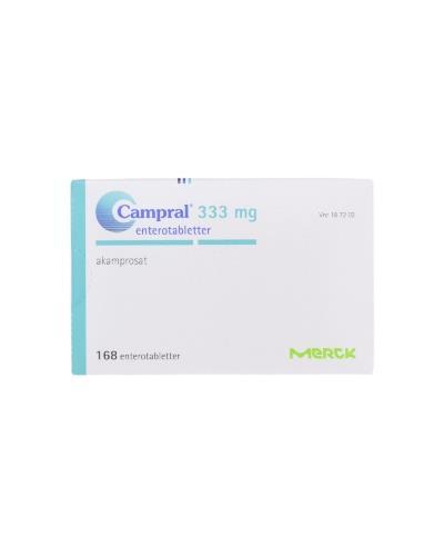 Campral 333 mg enterotabletter 168 stk - Apotek 1