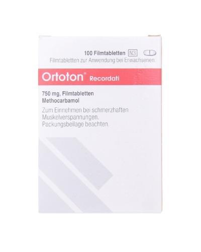 Ortoton 750mg tabletter 100 enpac - Apotek 1