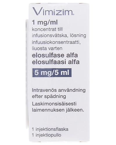 Vimizim 1 mg/ml konsentrat til infusjonsvæske, oppløsning hetteglass 5 ...