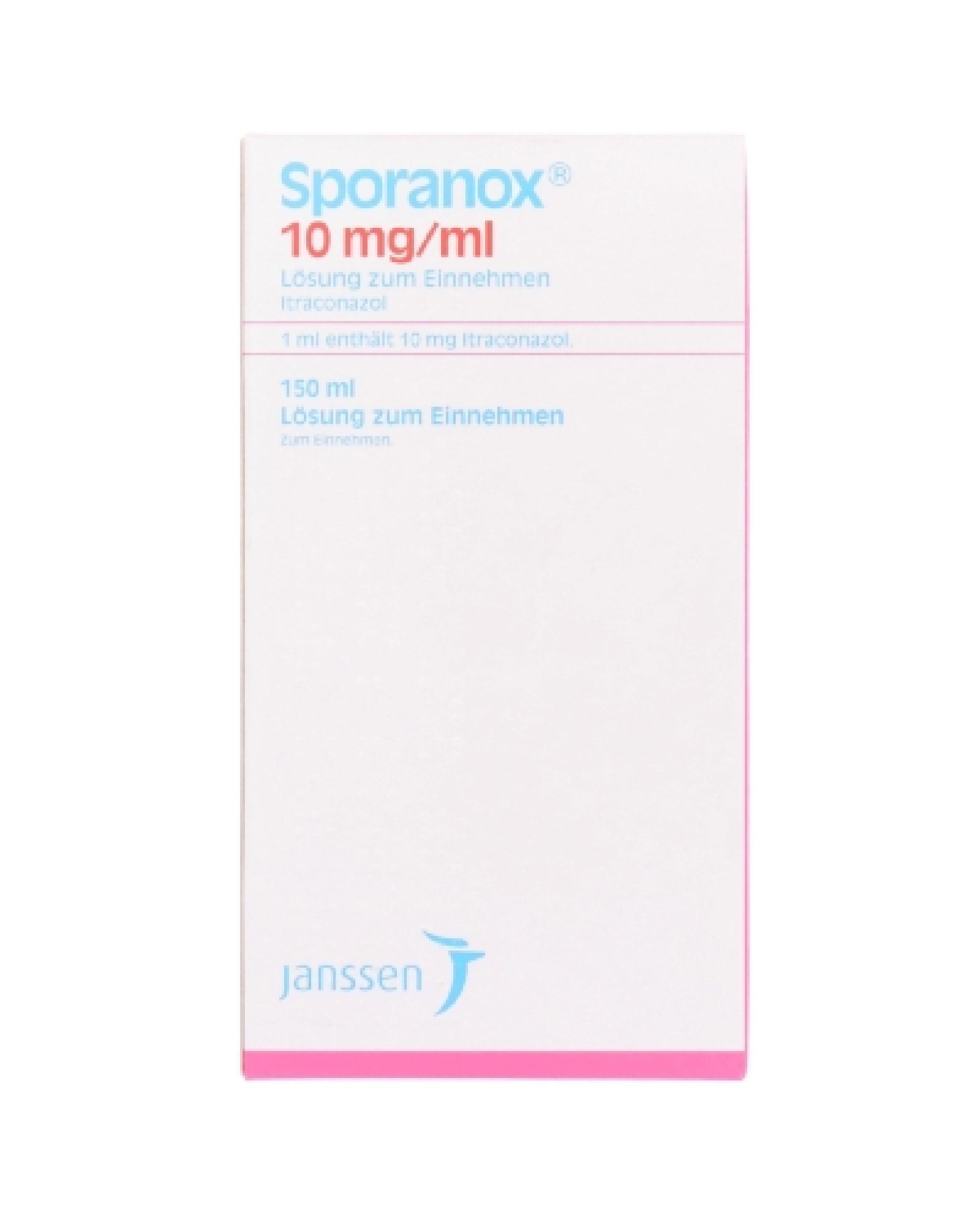 Sporanox 10mg/ml mikstur 15 ml - Apotek 1