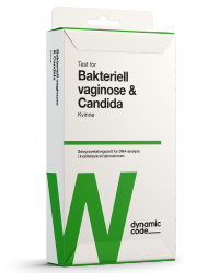Dynamic Code selvtest for bakteriell vaginose og candida kvinne 1 sett ...