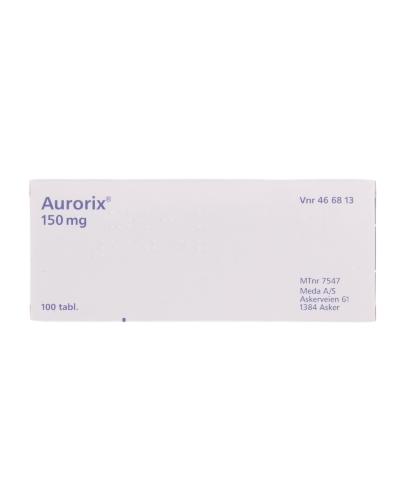 Aurorix Tablett, filmdrasjert 150 mg 100 stk - Apotek 1