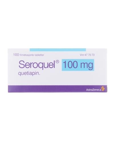 Seroquel 100 mg tabletter 100 stk - Apotek 1