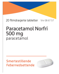 Paracet 500 mg tabletter 20 stk - Apotek 1