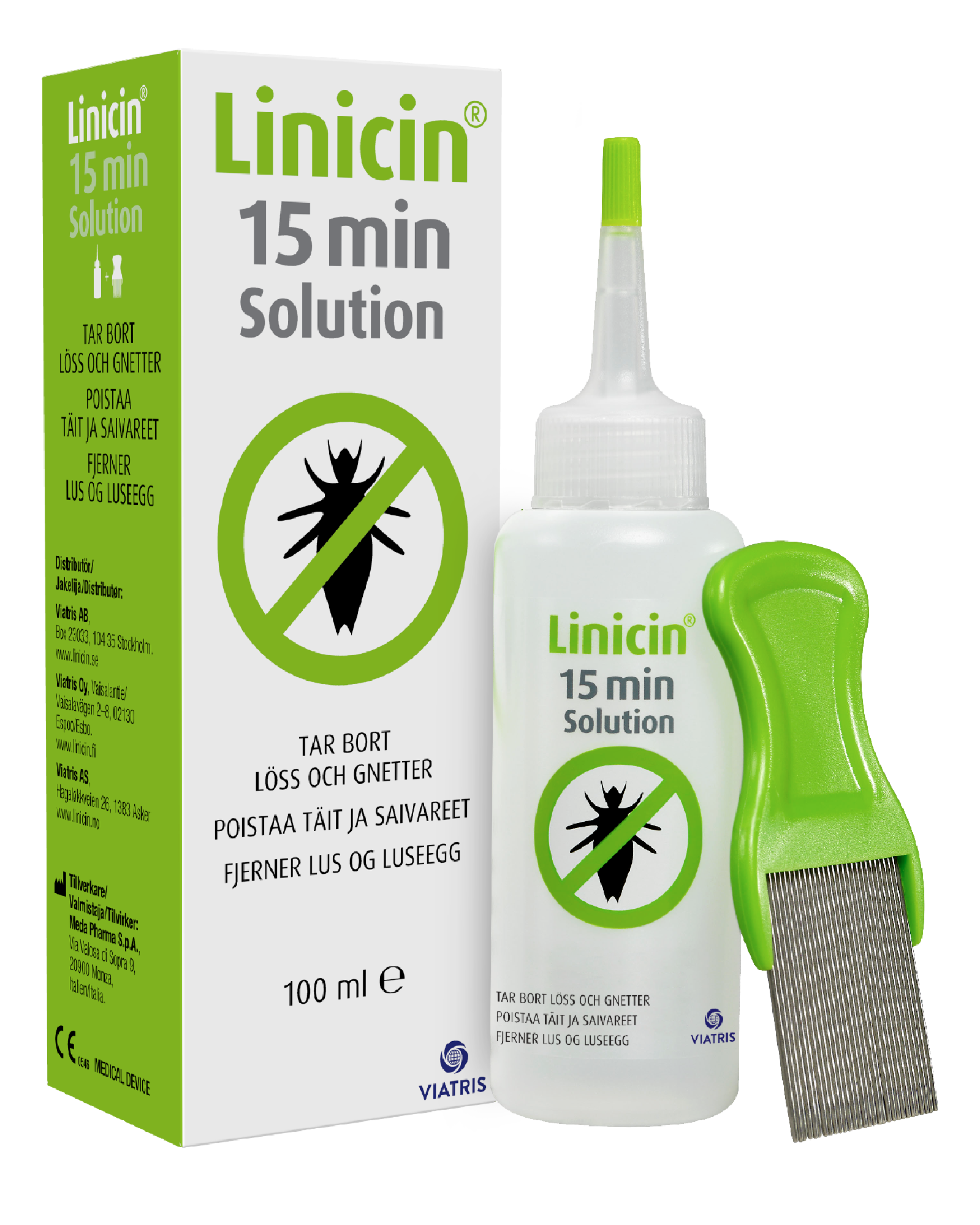 Linicin 15 min Solution lusemiddel 100 ml - Apotek 1