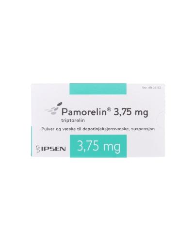 Pamorelin 3,75 mg pulver og væske til depotinjeksjonsvæske 1 sett ...