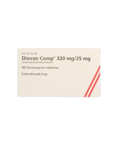 Diovan Cp orif tab 320/25mg - Apotek 1