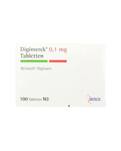 Digimerck 0,1mg tabletter 100enpac - Apotek 1