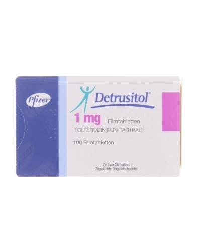 Detrusitol 1mg tabletter 100 enpac - Apotek 1