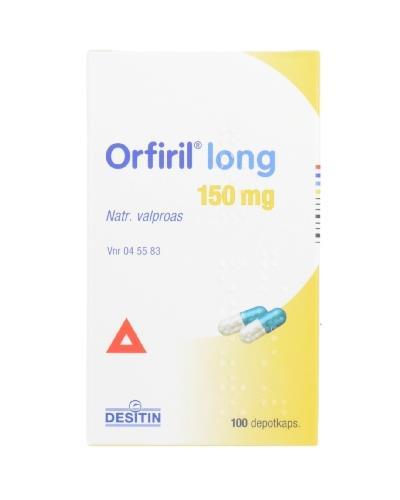 Orfiril long 150 mg depotkapsler 100 stk - Apotek 1
