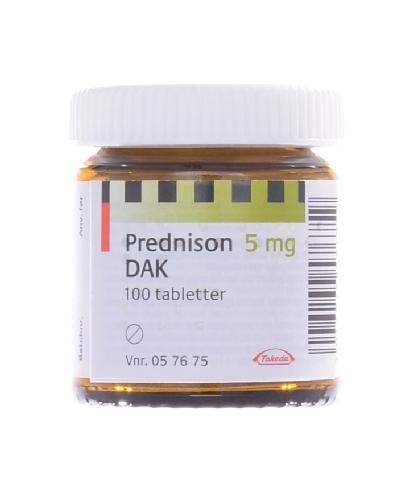 Prednison dak 5mg tabletter 100 STK - Apotek 1