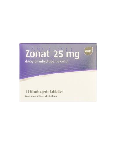 Zonat Tablett, filmdrasjert 25 mg 14 stk - Apotek 1