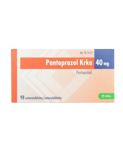 Pantoprazol Krka 40 mg enterotabletter 98 stk - Apotek 1
