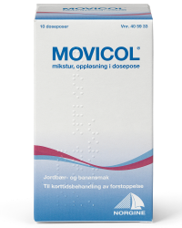 Movicol pulver til mikstur doseposer lime/sitron 20 stk - Apotek 1