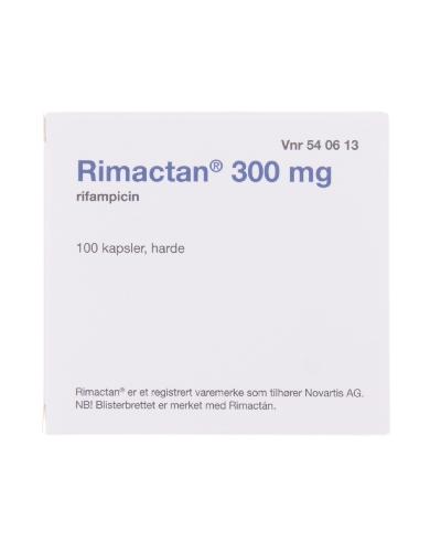 Rimactan 2care4 Kapsel, hard 300 mg 100 stk - Apotek 1