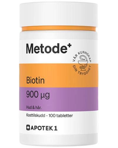 Metode Biotin 900mcg tabletter 100stk - Apotek 1
