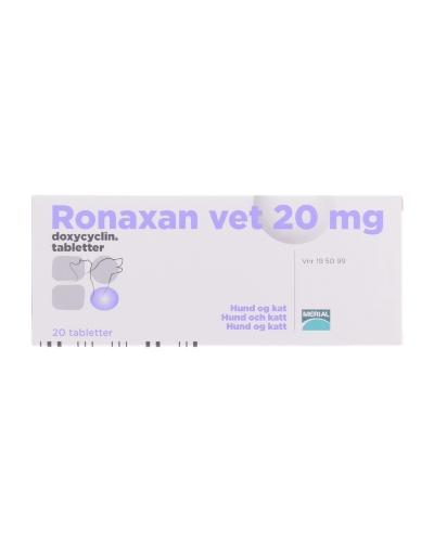 Ronaxan vet tab 20mg 20 ENPAC - Apotek 1