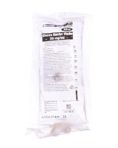 Glucos Baxter Viaflo Infusjonsvæske, oppløsning 50 mg/ml 20x500 ml ...