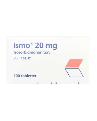 Ismo Tablett 20 mg 100stk - Apotek 1