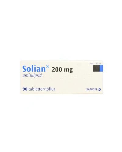 Solian Tablett 200 mg 90 stk - Apotek 1